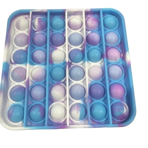 pop it | Toys | Nwt Pop It Figet Sensory Toy Multicolored Square | Poshmark